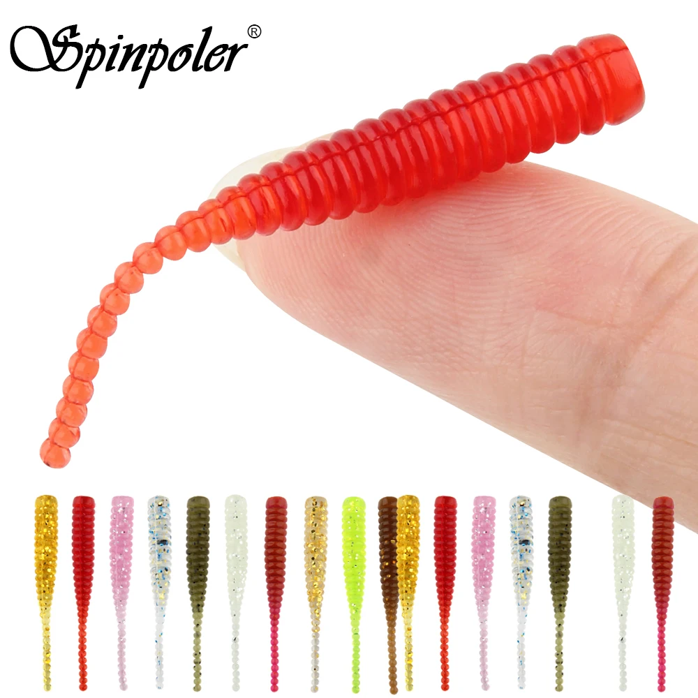 Spinpoler-Leurres-de-p-che-en-plastique-souple-vers-en-silicone-app-ts ...