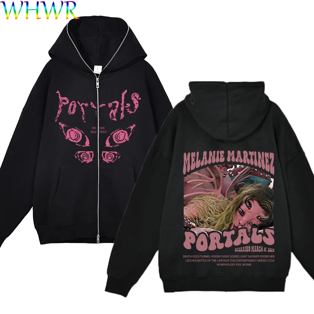 Melanie-Martinez-Full-Zipup-Hoodies-Rapper-Streetwear-Jackets-Casual ...