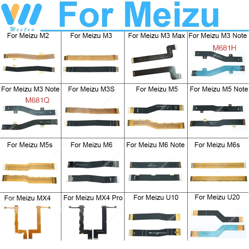 Main Motherboard Mainboard LCD Flex Ribbon For Meizu M2 M3 M3s MX4 M5 ...