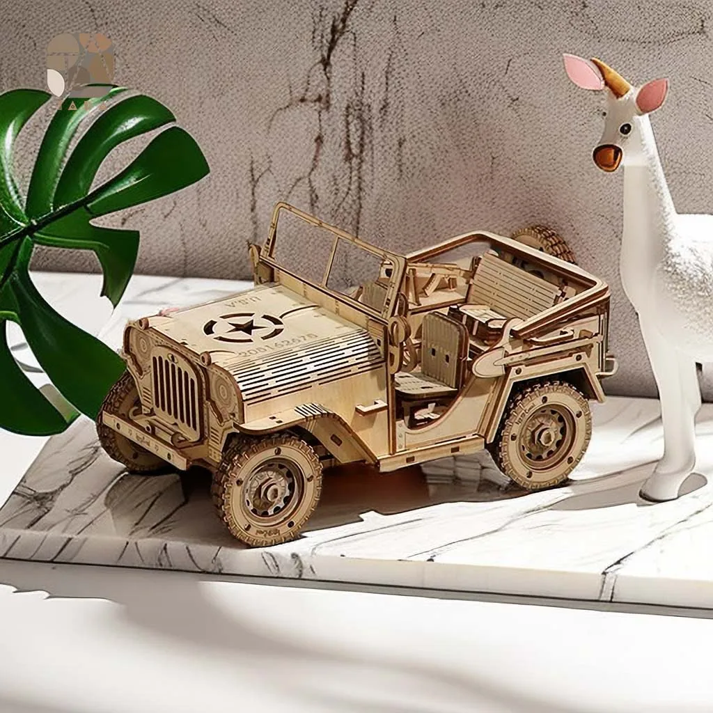 Tada-3D-Wooden-Puzzle-Toys-Movable-Jeep-Assembly-Toy-Gift-For-Children ...
