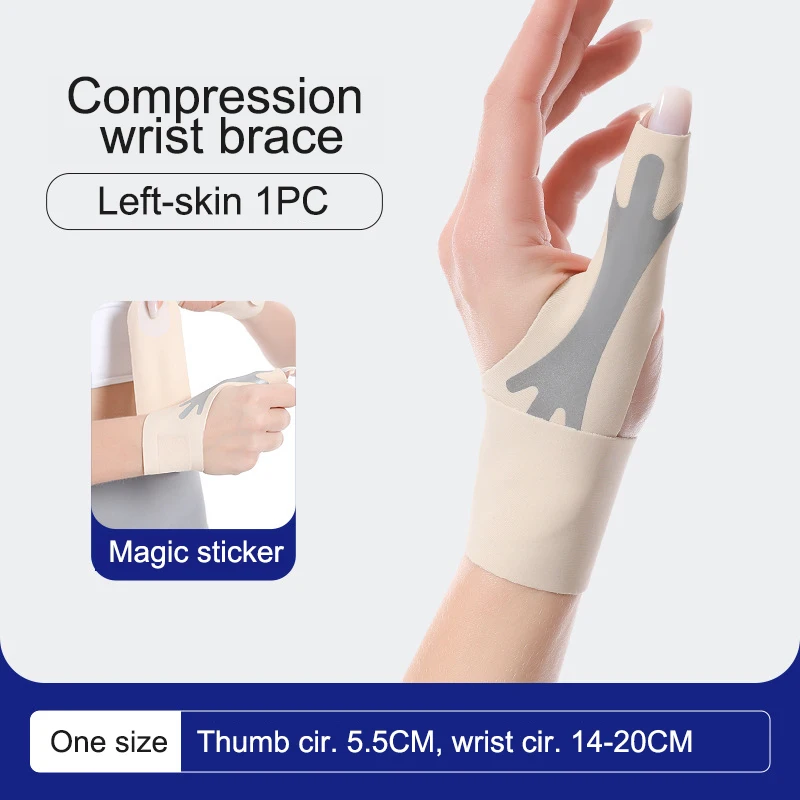 Adjustable-Anti-Sprain-Thumb-Protector-Compression-Wrist-Braces-Bandage ...