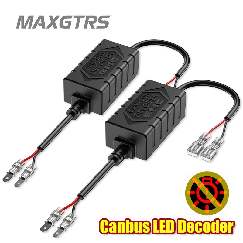 2x H1 H4 H7 H8 H11 H13 9005 9006 9004 9007 9012 EMC Car LED HID Decoder ...