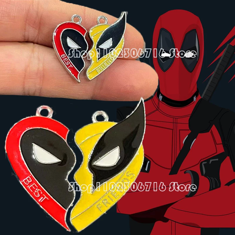 Colgante-de-Anime-de-Deadpool-y-Lobezno-llavero-personalizado-de ...