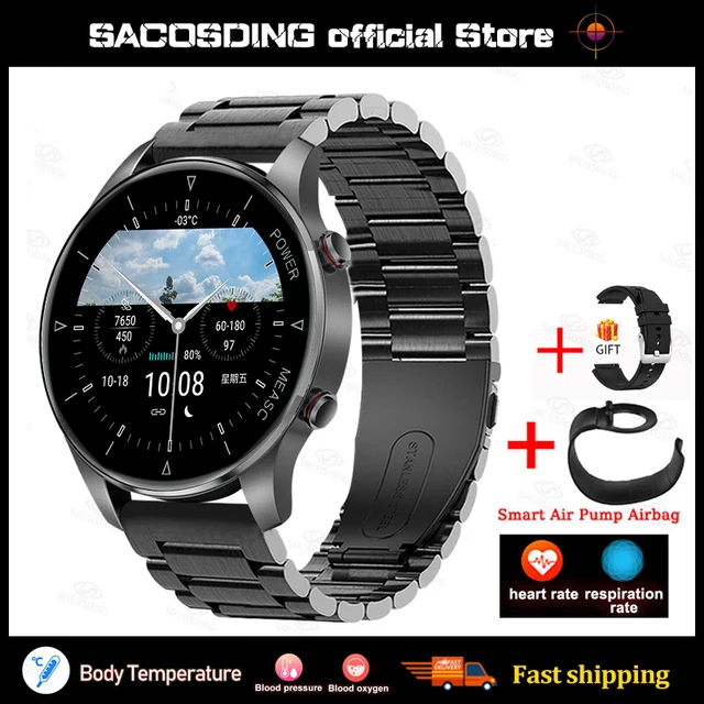 2023 New Inflatable Strap Accurately Measure Heart Rate Blood Pressure ...