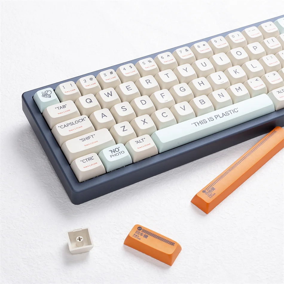 USLION-128-Keys-Plastic-Theme-XDA-Profile-PBT-Keycaps-Personalized-RU ...