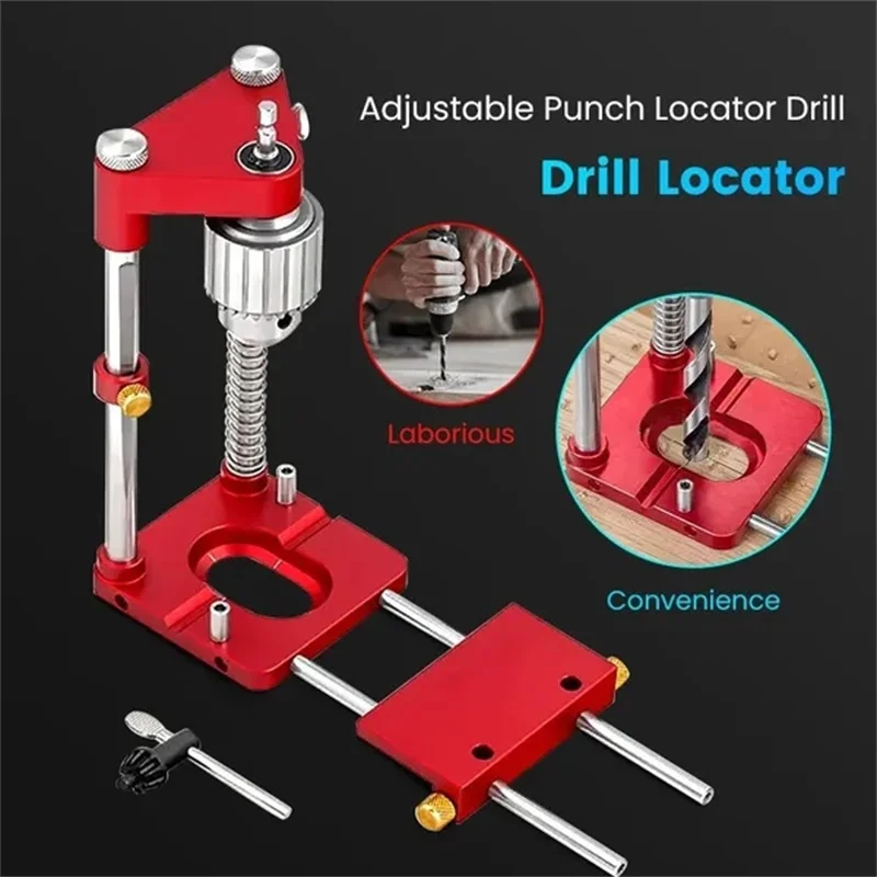 Woodworking-Drill-Locator-Portable-Labor-Saving-Drilling-Template-Drill ...