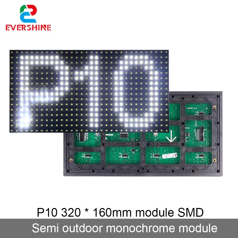 Factory-price-P10-Semi-outdoor-red-yellow-green-white-color-led-module ...