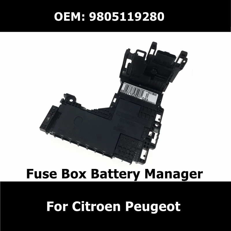 9805119280-9665878080-6500JE-Original-Fuse-Box-Battery-Manager-Assembly ...