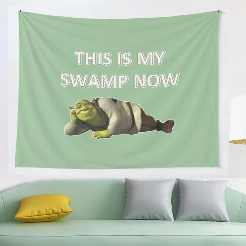 ForeverStar Shrek Tapestry Home Decoration Witchcraft Tapestry Mandala ...