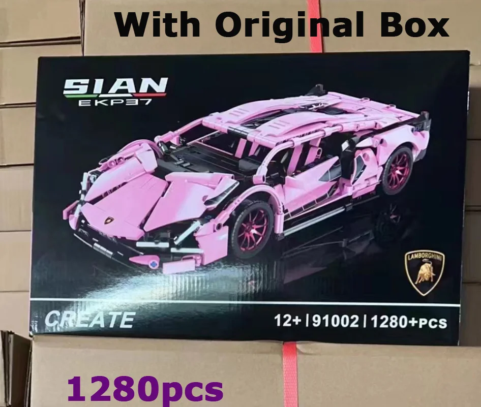 Racing Sports Technical Car Building Blocks Lamborghini 42115 Remote ...