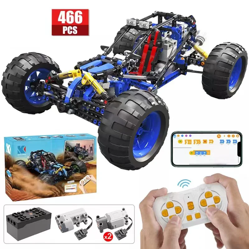 TECHNIC RC coche de carreras todoterreno, Buggy MOC, bloques de ...