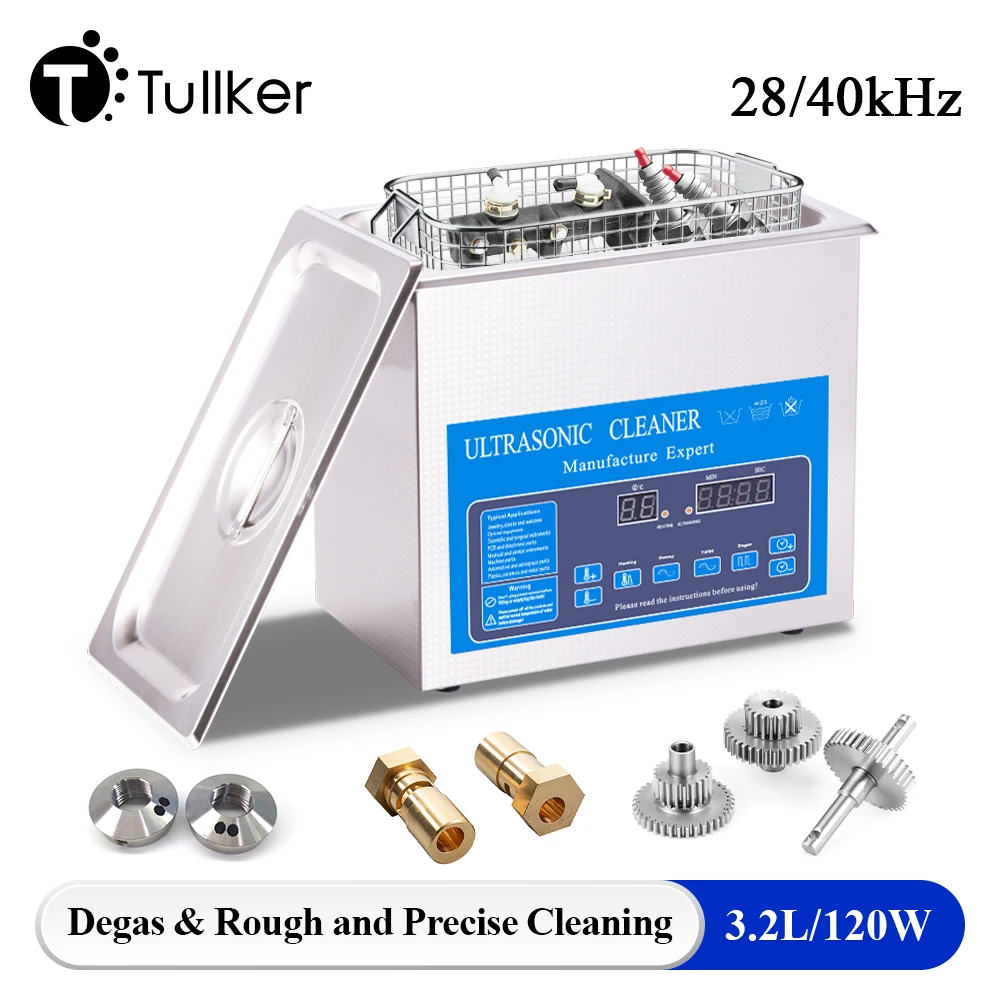 Tullker-Ultrasonic-Cleaner-Bath-PCB-Hardware-Injector-Chain-Oil-Rust ...