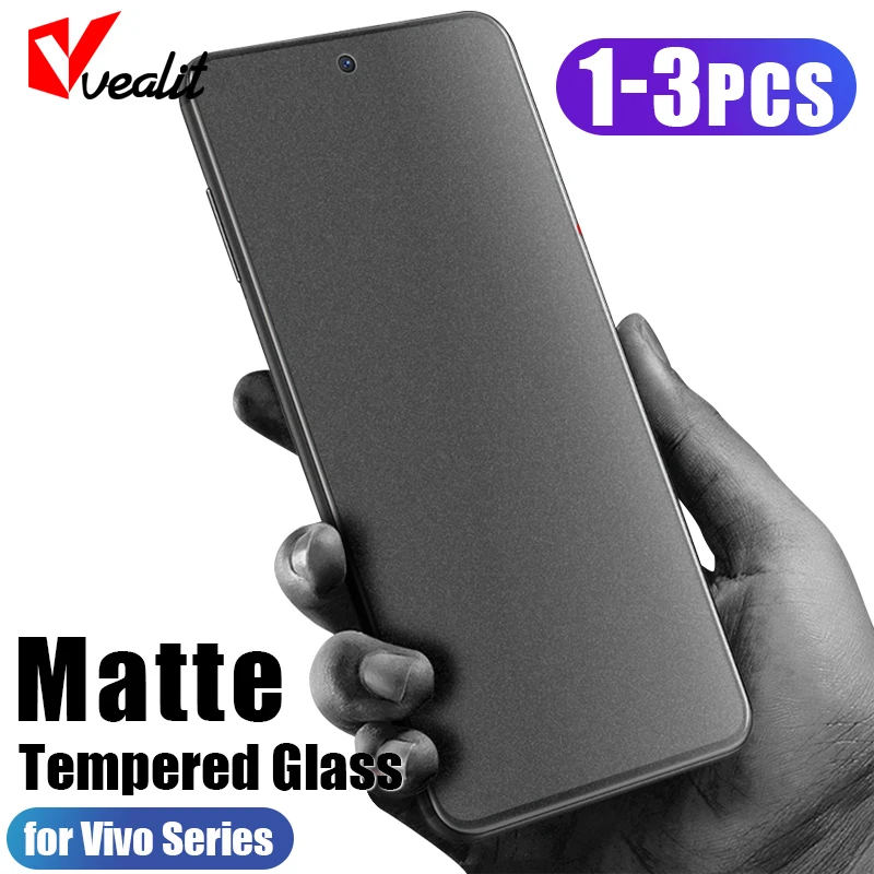1-3Pcs 10D Matte Tempered Glass For VIVO IQOO 11 11S 10 9 SE 9T Screen ...