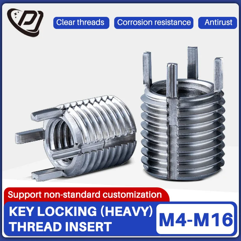 LPJ-inserto-de-rosca-de-bloqueo-de-llave-de-acero-inoxidable-303 ...