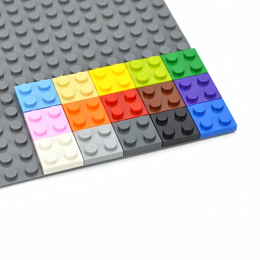 85Pcs-Moc-Building-Blocks-Plate-Thin-Figures-Bricks-2x2-Dots ...