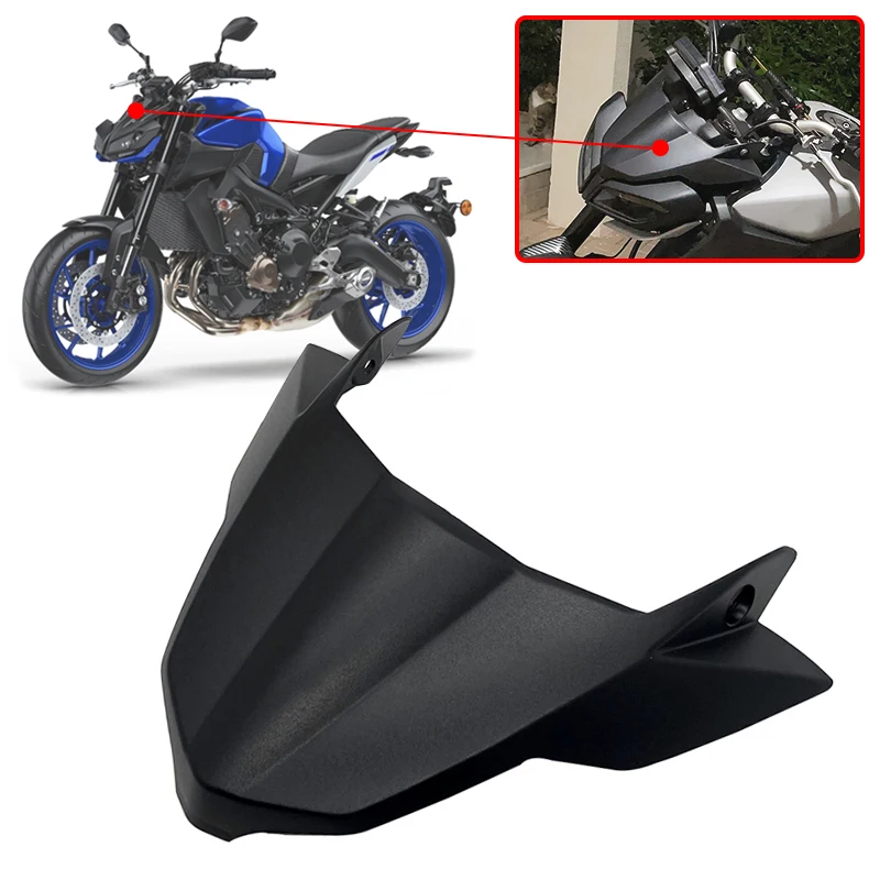 Windscreen-MT09-FZ09-Motorcycle-Screen-Protector-Front-Fender-Beak ...