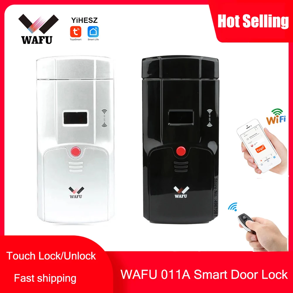 WAFU-011A-Door-Lock-Tuya-Wifi-Smart-Lock-Bluetooth-Password-Fingerprint-Locks-Touch-Keyless-Door ...