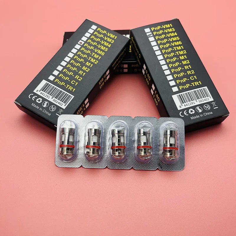 Bobinas-de-repuesto-para-vaporizador-Kit-de-vapeo-de-5-piezas-PnP-VM1-0 ...
