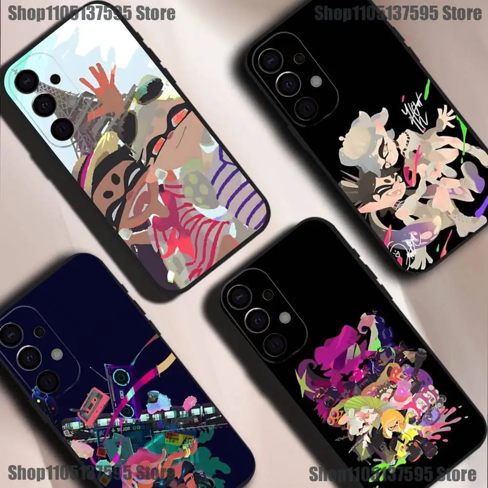 Game Splatoon Phone Case For Samsung S25,S24,S21,S22,S23,S30,Ultra,S20 ...