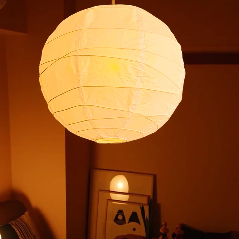 Noguchi-Rice-Paper-Pendant-Light-Japanese-Paper-Hanging-Lamps ...