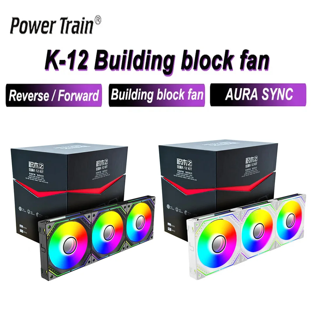 ARGB-CPU-Cooler-Fan-Power-Train-Kit-120-mil-metros-Caso-Fan-Regular ...