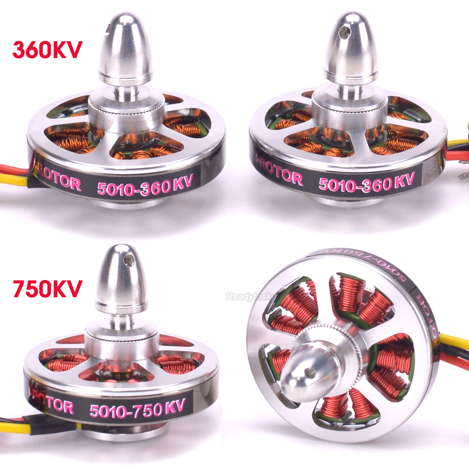 NEW 5010 360KV / 750KV High Torque Brushless Motors For ZD550 ZD850 ...