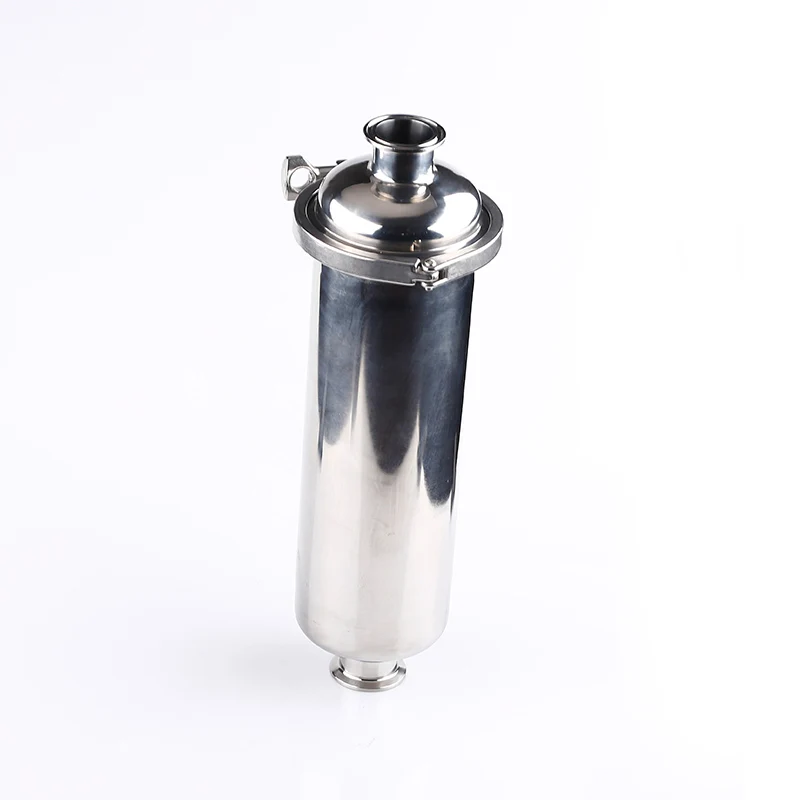 304-Stainless-Steel-Sanitary-Straight-In-line-Filter-Strainer-Pipe ...