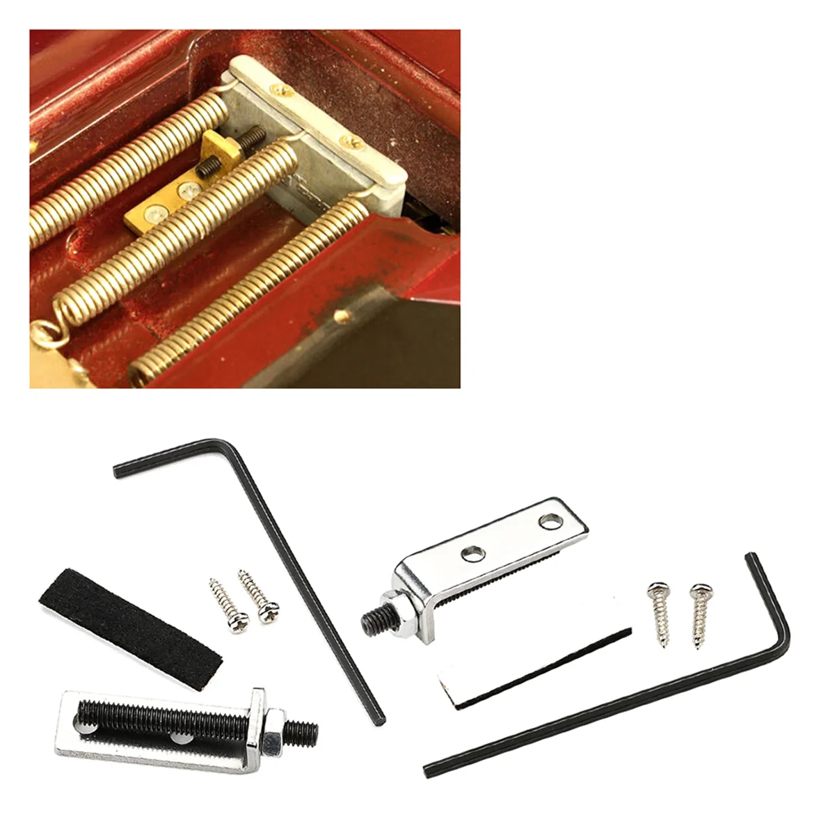 Tremolo Stopper Bridge Stabilizer for Floyd Rose Schaller Guitar ,Brass ...
