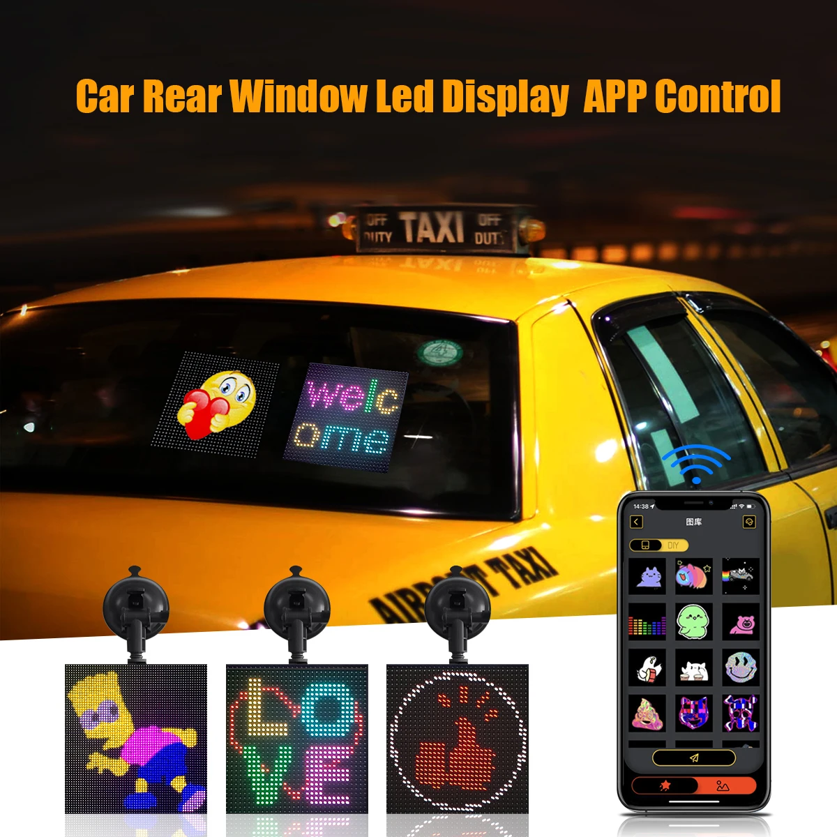 LED-Smart-Screen-Display-On-Car-Rear-Window-Very-Funny-Show-LED ...