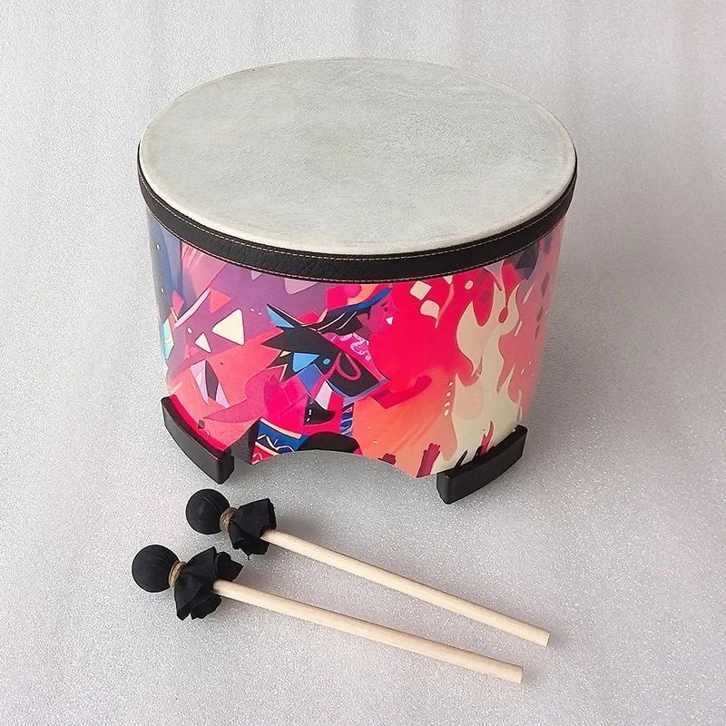 Sheepskin Bongo Drum 10 Inch Orff Practice Bongo Drums Portable ...