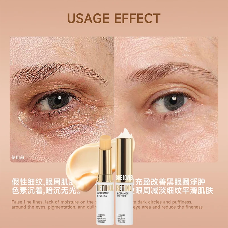 Retinol Eye Cream Lightening Dark Circles Firming Skin Instant Eye ...