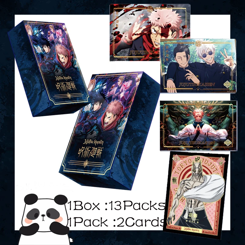 Newest-Jujutsu-Kaisen-Collection-Card-Anime-Charatcter-Yuhito-Kojo-Gojo ...