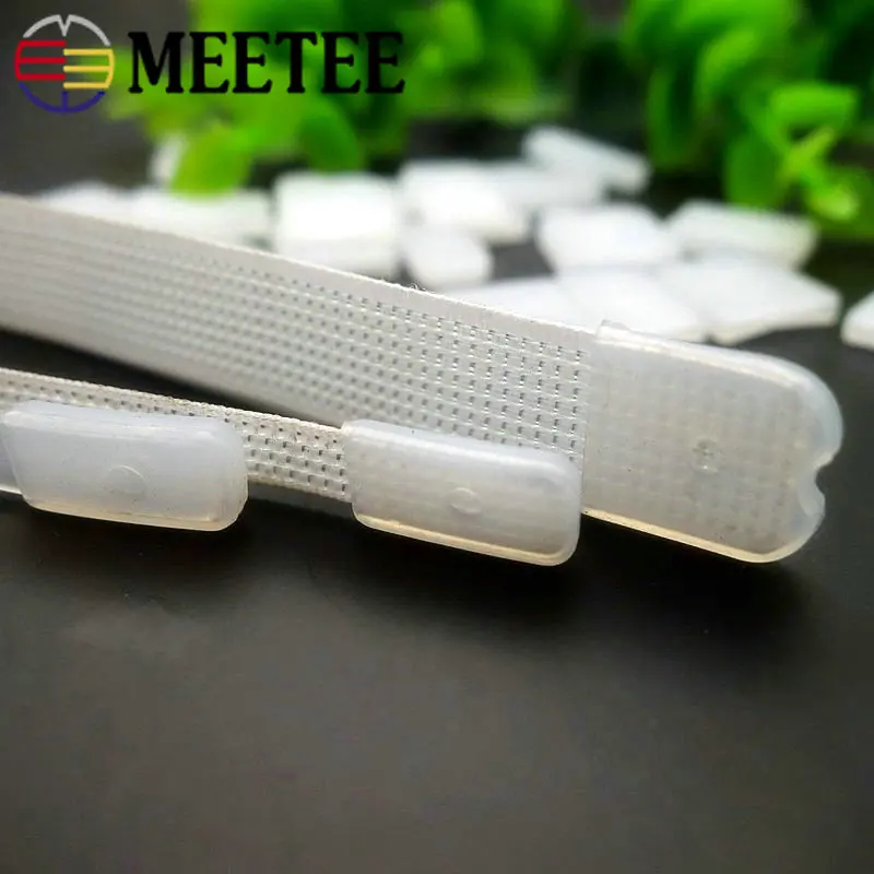 100pcs Meetee 6/8/10/12mm Silicone Rubber End Caps For Plastic Boning ...
