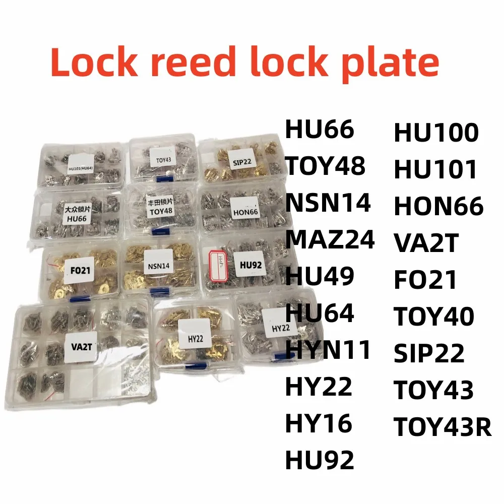 Lock Reed Lock Plate HY22 FO21 GT15 TOY48 HU92 HU100 HU66 HON66 SIP22 ...