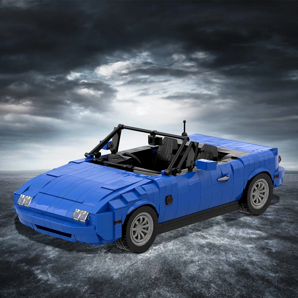 MOC-Mazda-MX-5-Racing-Car-Bricks-Model-1989-Eunos-Roadster-Mazda-Mazda ...