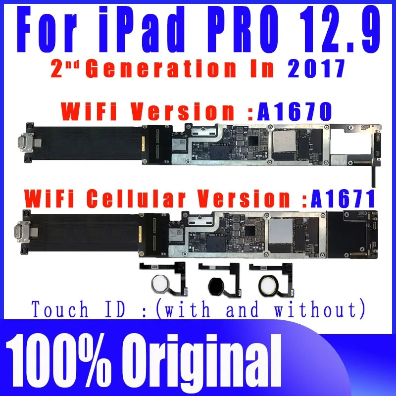 Original Sauber iCloud A1670 A1671 WiFi SIM Cellualr Motherboard für ...