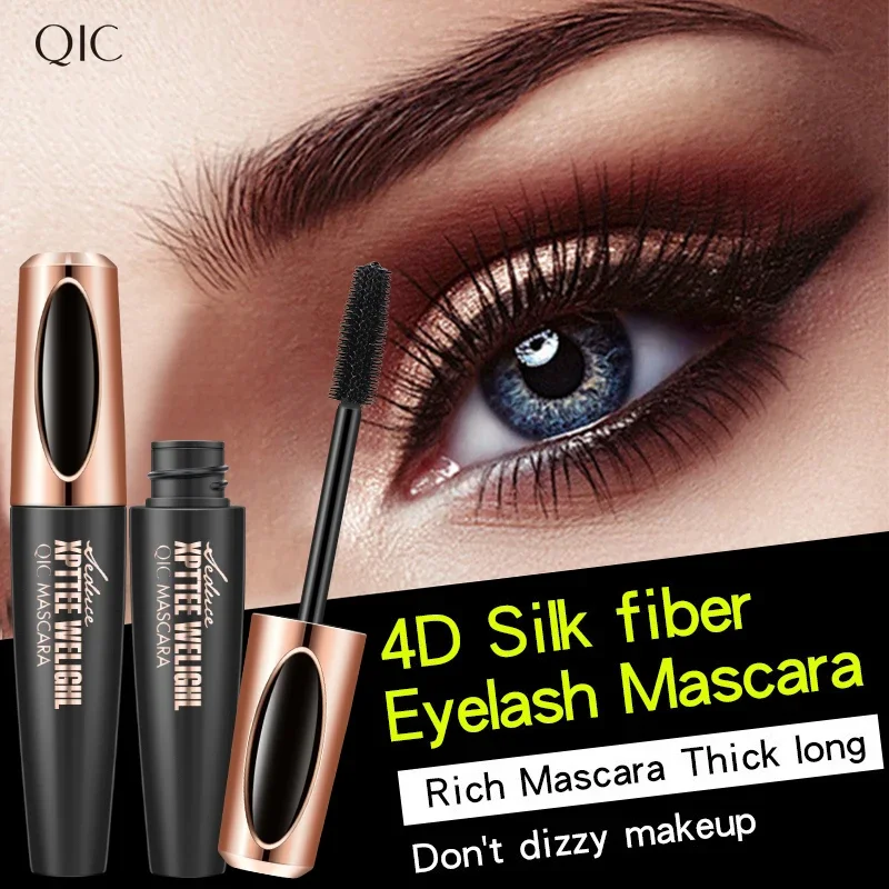 Yanquina-Waterproof-4D-Eye-Black-Mascara-Alongamento-Super-Grosso-M ...