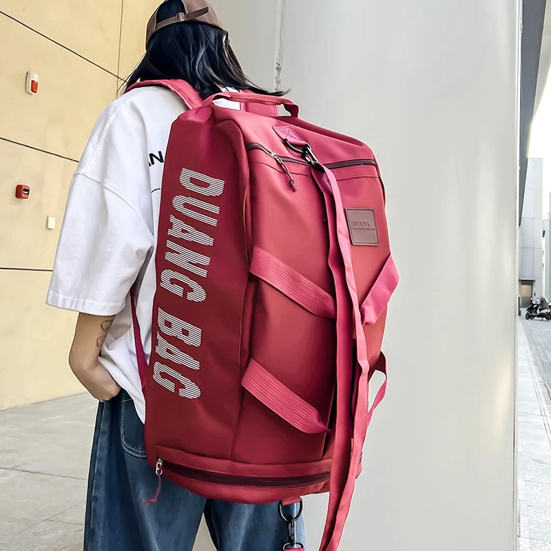 Travel Bag Men's Large Capacity Sports Backpack Carry-on Luggage Camp ...