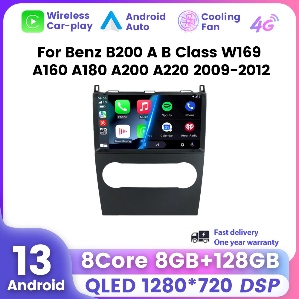 Android-13-Car-Radio-2din-For-Benz-B200-A-B-Class-W169-A160-A180-A200 ...