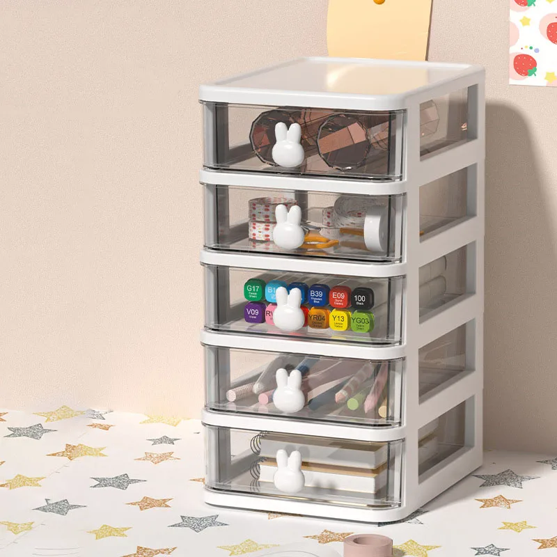 Cute-Plastic-Cosmetic-Jewellery-Storage-Box-Dormitory-Desktop-Drawer ...