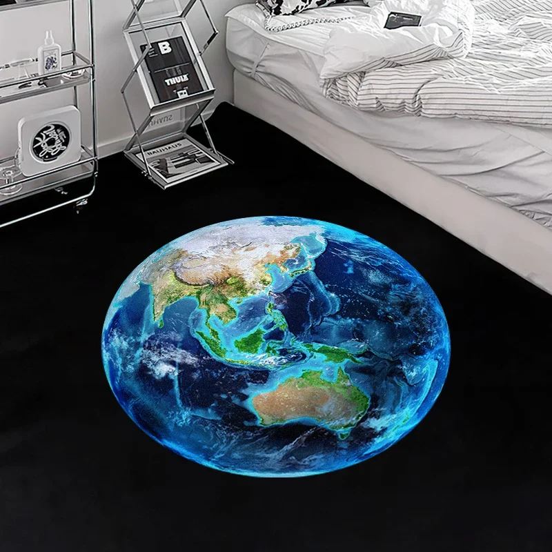 Round-Earth-Carpet-for-Bedroom-Living-Room-Decoration-Creative-Planet ...