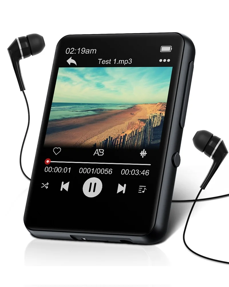 New-M4-MP3-Player-Bluetooth-5-0-Touch-Screen-HiFi-Lossless-Music-Play ...