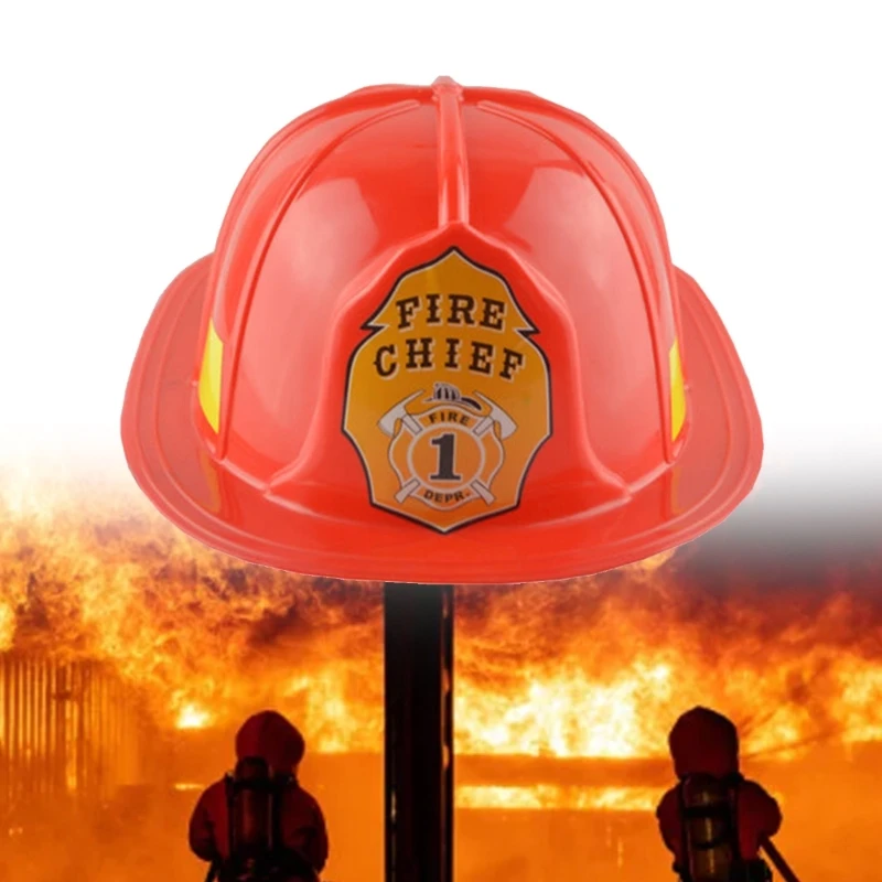 Adult-Fireman-Costume-Hard-Helmets-Fireman-Helmet-Firefighter-Hat ...