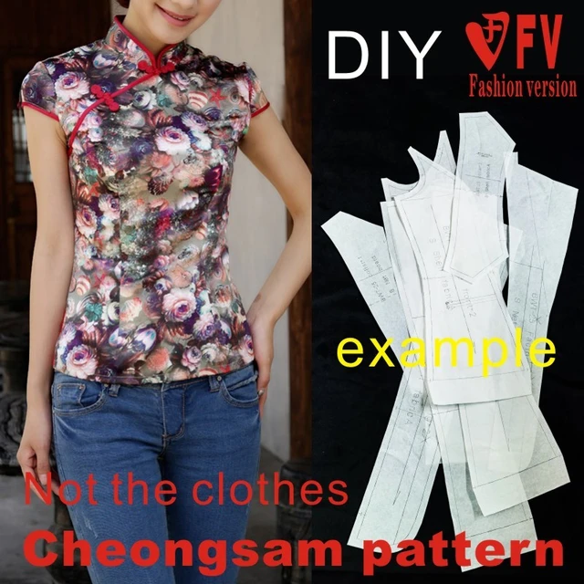 Qipao Pattern Sewing