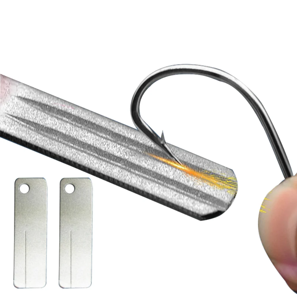 Fishing Hook Sharpener Portable Diamond Stone Fish Hook Sharpen Tools ...