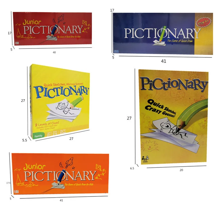 Pictionary Junior Cards