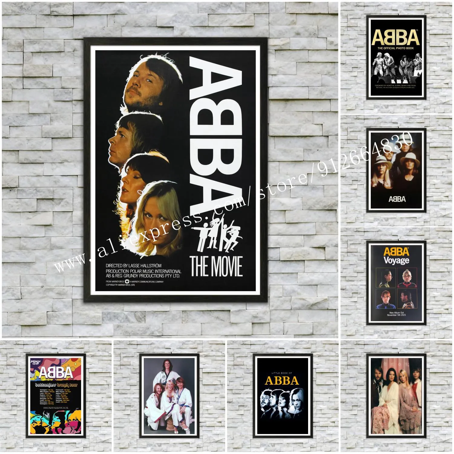 Classic-Art-Poster-Collection-AB-BA-Poster-Canvas-Prints-Bedroom-Large ...