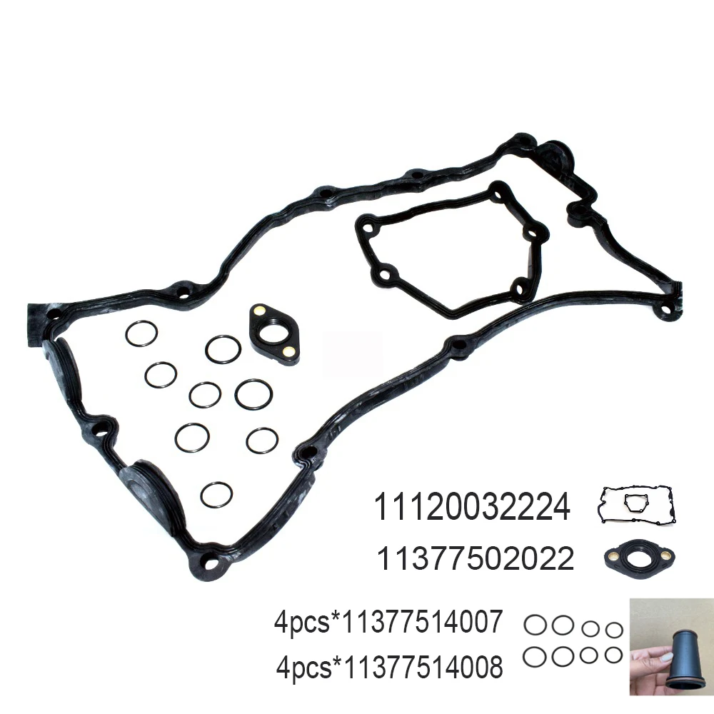 11120032224 11120028033 Cylinder Head Valve Cover Gasket For BMW 316I ...