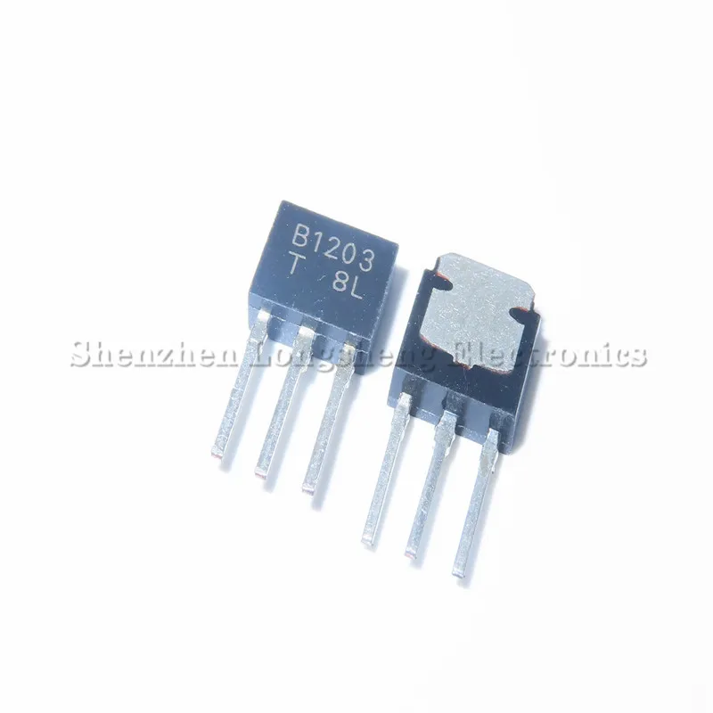 Transistor 2SB1203 B1203 TO 251 PNP 60V 5A, 5 unids/lote|transistor pnp ...