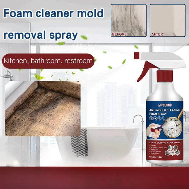 3/6/9bottles Jaysuing Tile Wall Mold Remover Spray Foam Cleaning Mildew ...